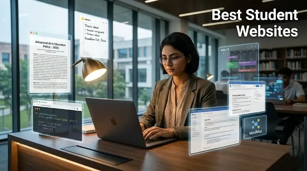 Top Websites for College Students 2026