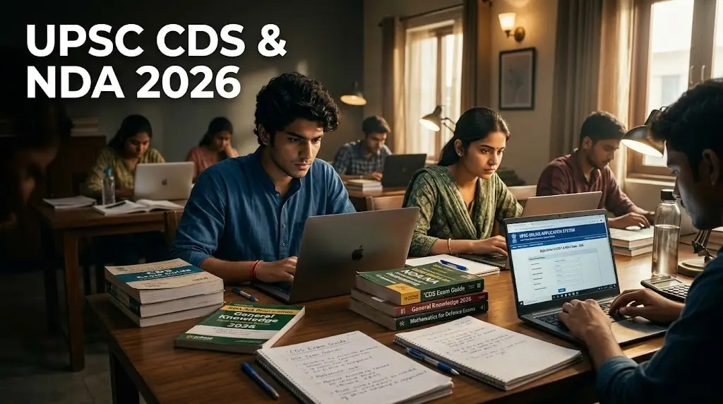 UPSC CDS II and NDA II 2026 Registration Begins at Official Website