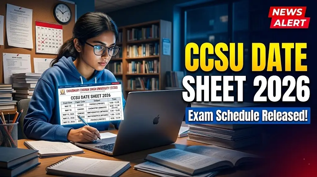 CCSU Date Sheet 2026 Released – Download Exam Schedule PDF