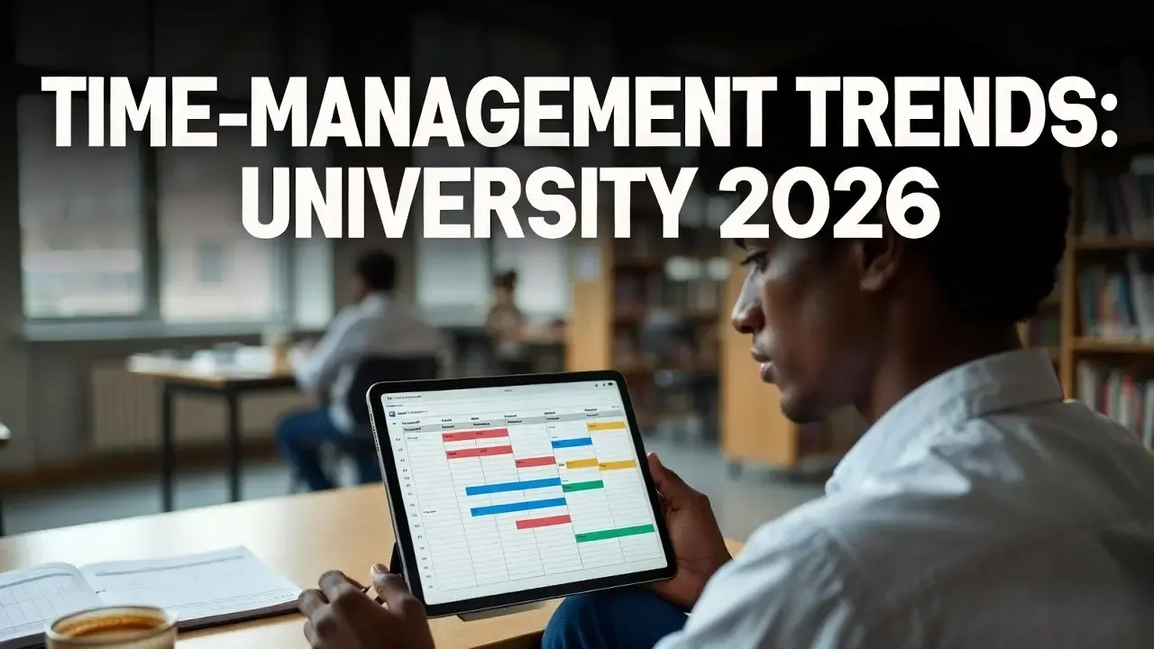 Top Time-Management Techniques for University Students 2026