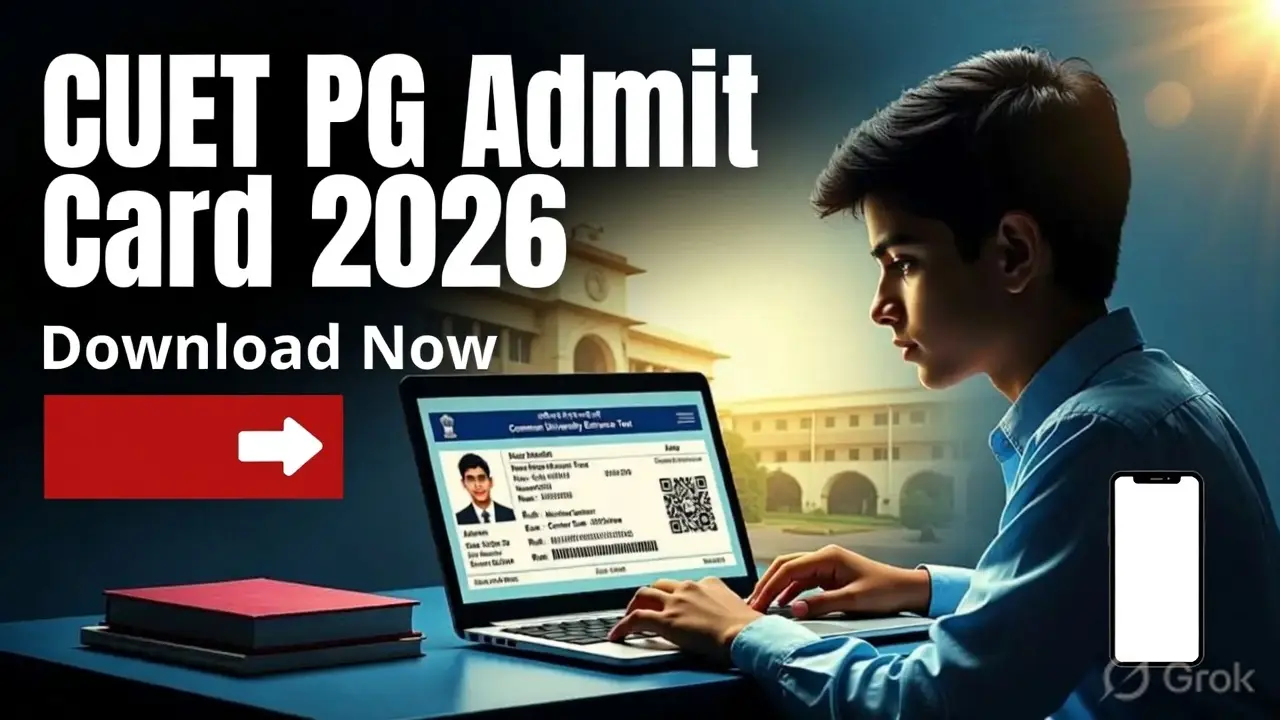 CUET PG Admit Card 2026 Download NTA Guide