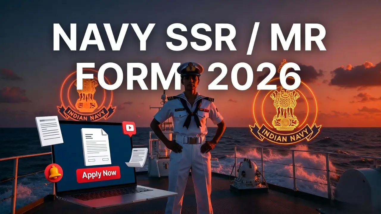 Indian Navy SSR MR INET 2026 Online Form Apply