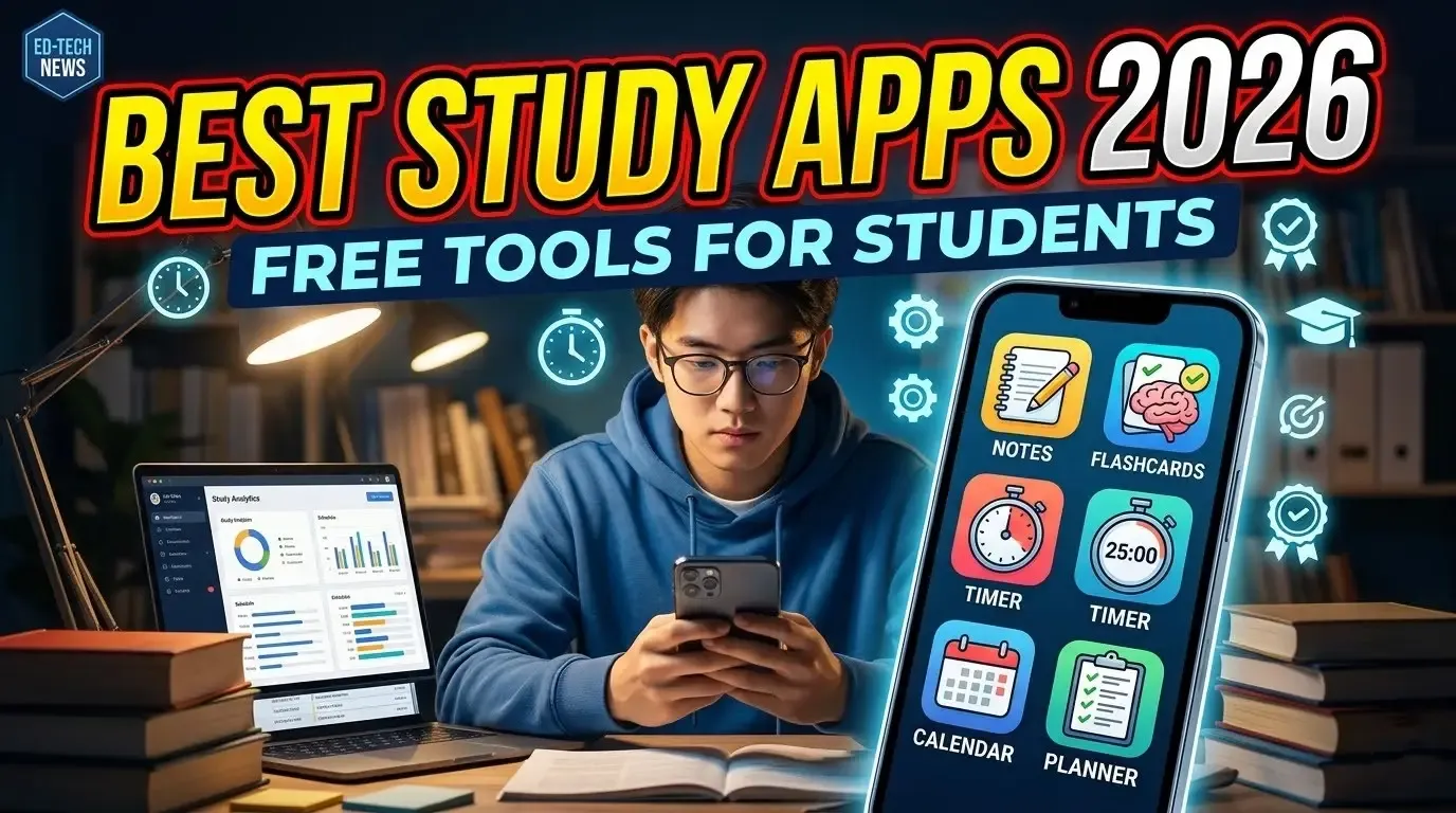 Best Study Apps for Students 2026 (Free Productivity Tools)