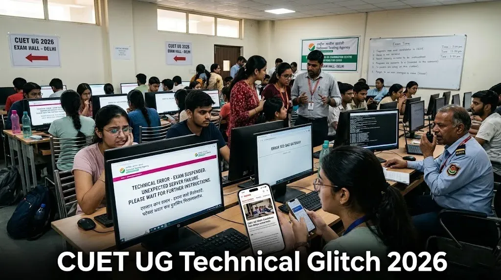 CUET UG 2026 Faces Major Technical Glitches; Students Report Long ...
