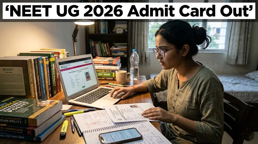 NEET UG 2026 Re-Exam Admit Card Out: Download Hall Ticket Online