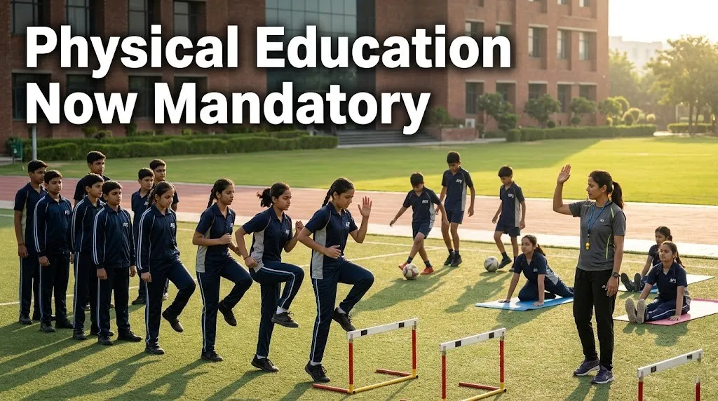 Tamil Nadu Makes Physical Education Mandatory for Classes 6 to 12